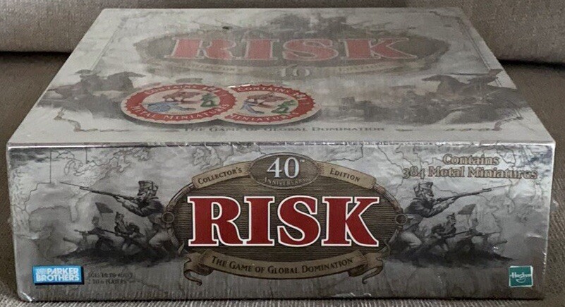 Hasbro Risk 40th Anniversary Collector's Edition Board Game for sale ...