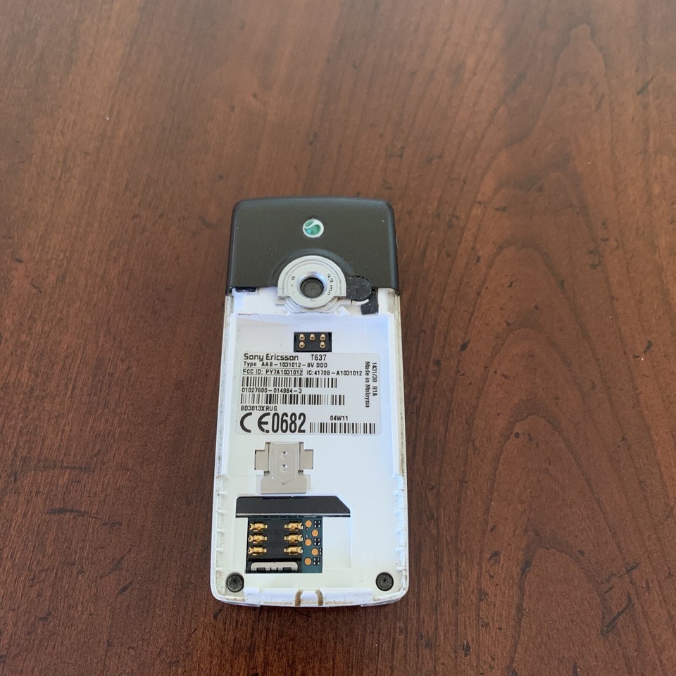 Very Rare Collectable Sony Ericsson T637 phone - exc | eBay