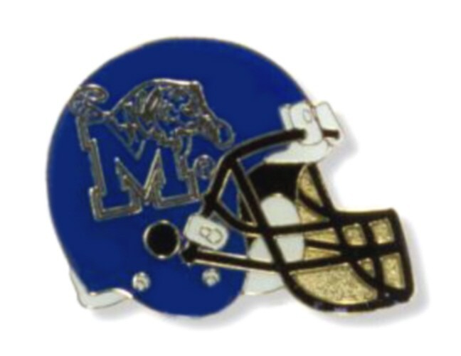 Memphis Tigers Pins University of Memphis Pins Football Helmet NCAA ...