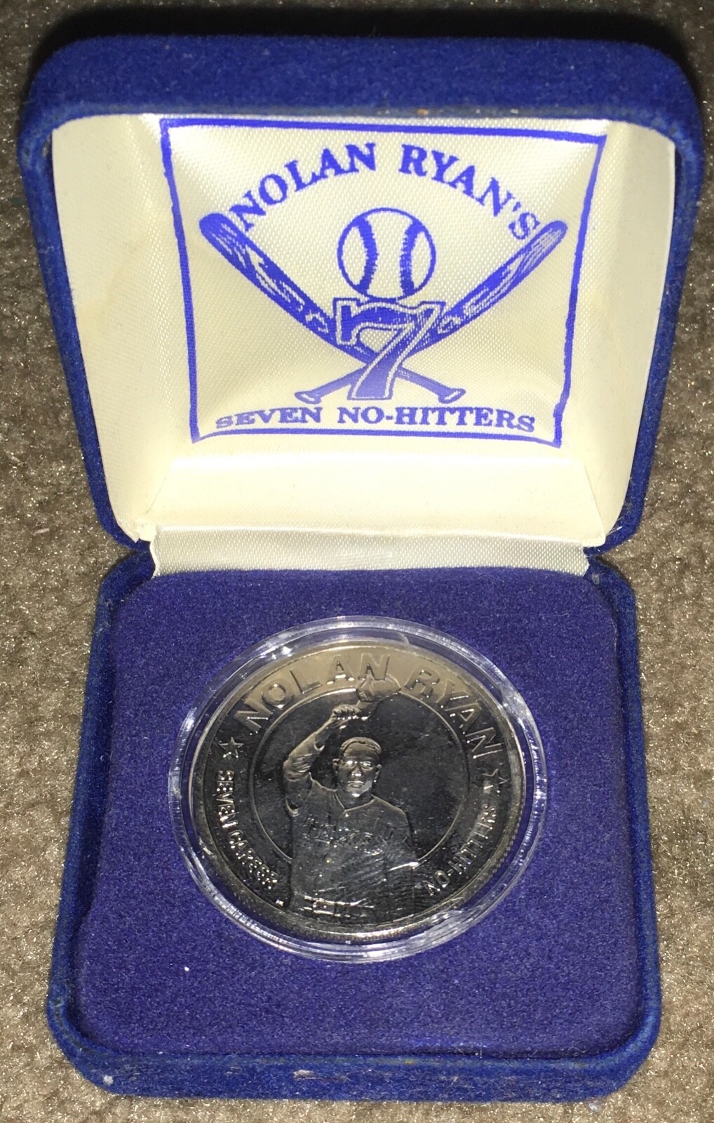 1993 REPUBLIC LIBERIA 1 One Dollar NOLAN RYAN No Hitters uncirculated ...