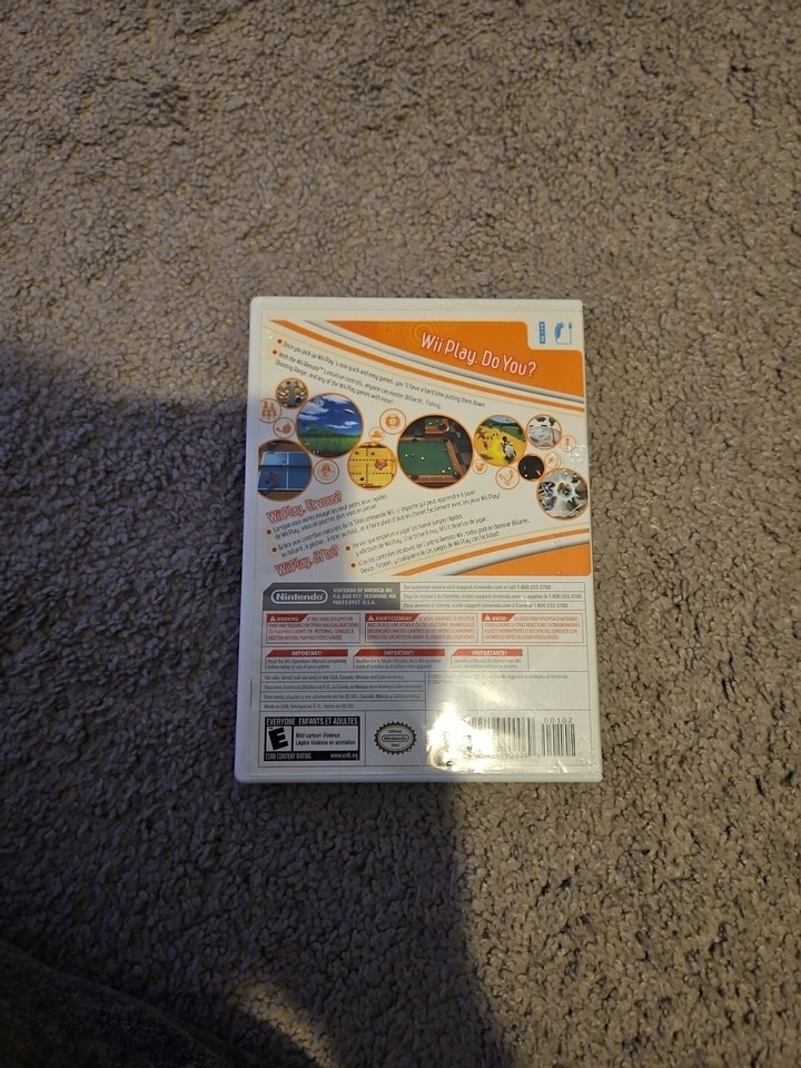 Wii Play Wii Game 45496900069 | eBay