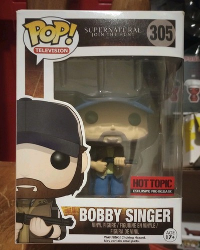 Funko POP! Television Supernatural Bobby Singer #305 Vinyl Figure | eBay