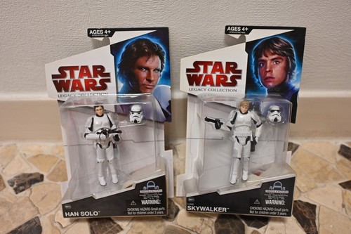 Star Wars Legacy Collection Han Solo-Legacy Collect. Luke Skywalker ...