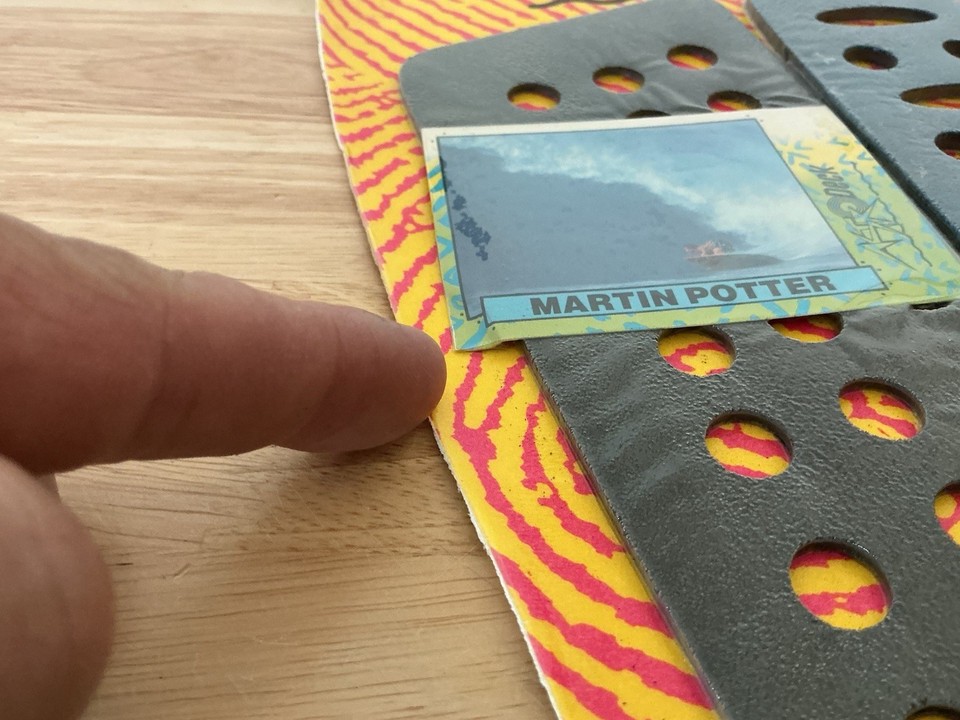 Astrodeck Vintage Surf Traction Pad, Martin Potter Old | eBay