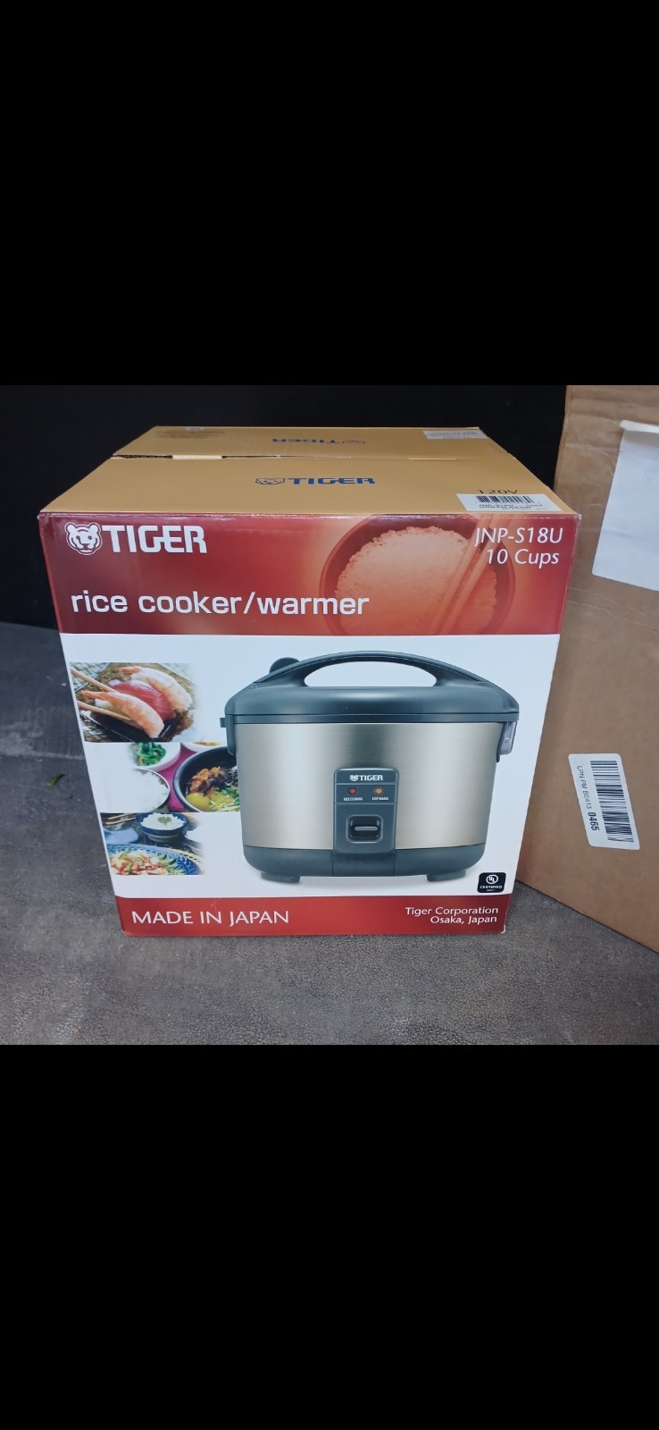 Tiger JNP-S18U Stainless Steel 10-Cup Conventional Rice Cooker Urban ...