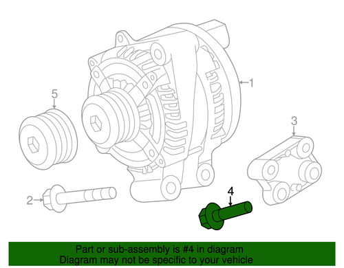 Genuine Land-Rover Mount Bracket Bolt FB110086 | eBay
