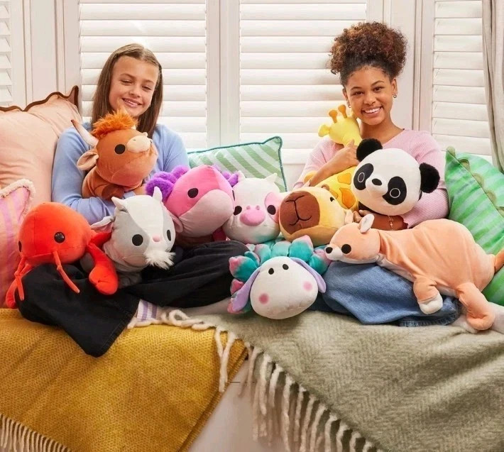 Hug‑A‑Lumps Weighted Plush Holly the Highland Cow by ZURU – Soft Cuddle ...