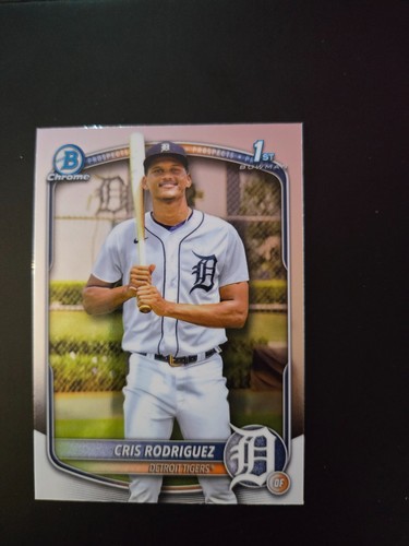 CRIS RODRIGUEZ 2025 Bowman Chrome Baseball Prospect 1st Pack Fresh | eBay