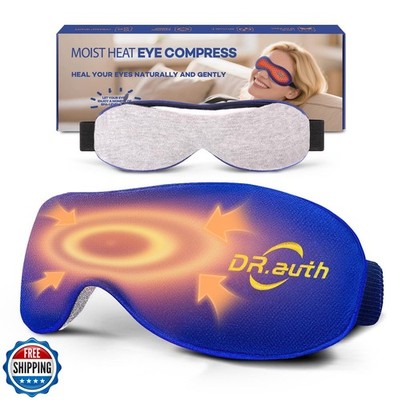 Heated Eye Mask - Microwave Hot/Warm Compress for Dry Eyes, Stye ...