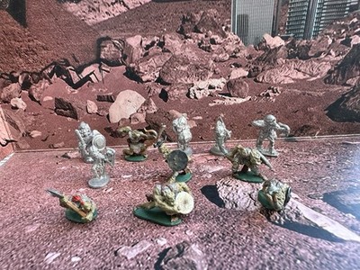 Vintage Ral Partha orcs / goblins Dungeons & Dragons 25mm miniatures ...