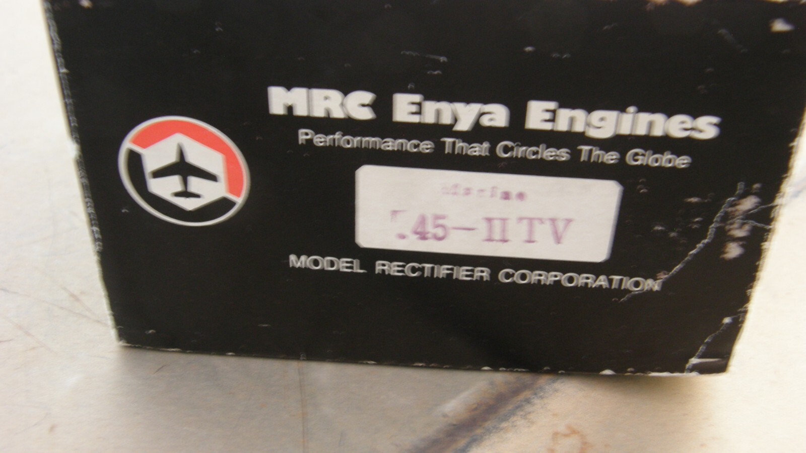 ENYA .45 ll MODEL 6002 RC MARINE TETHER CAR MODEL AIRPLANE GAS/NITRO ...