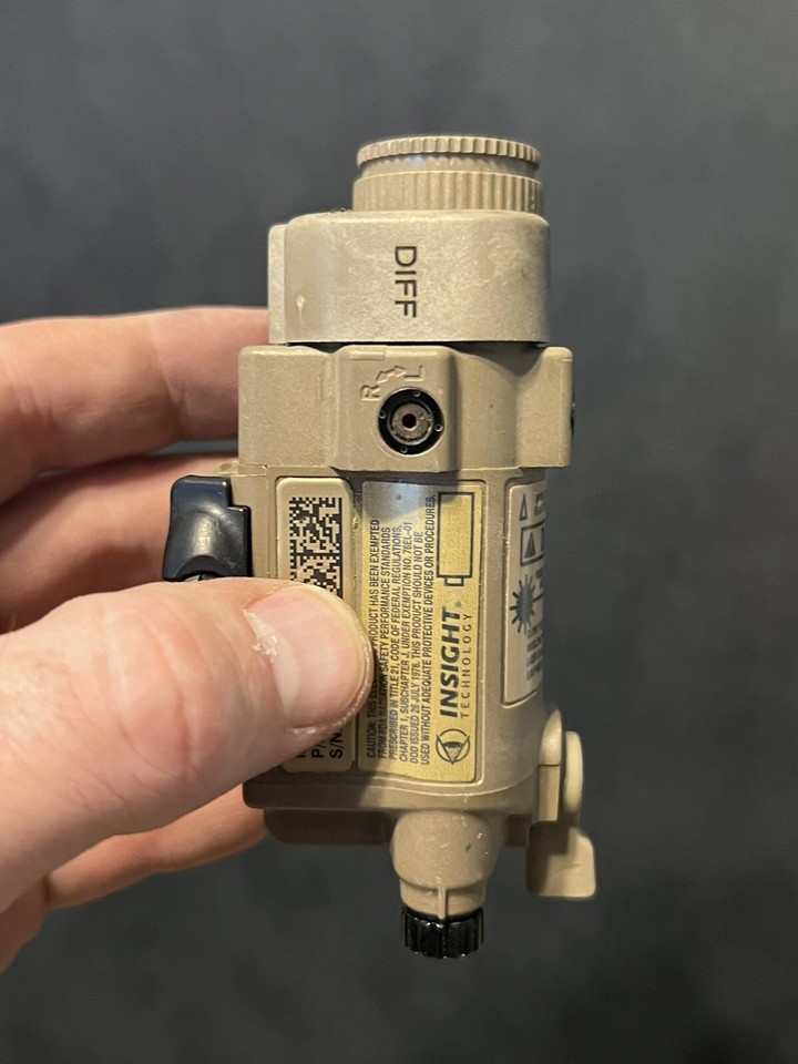 INSIGHT AN/ PEQ-14 FDE Integrated IR/Visible Laser & White Light IR ...