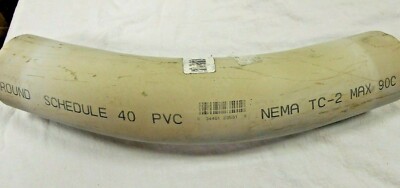 NEMA TC-2 Sched 40 PVC 45 degree Elbow UA7AL | eBay