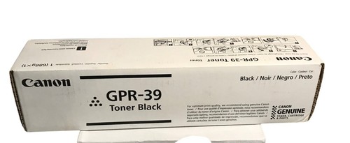 Canon GPR-39 Black Toner Cartridge 4 imageRUNNER 1730/1740/1750 OEM ...