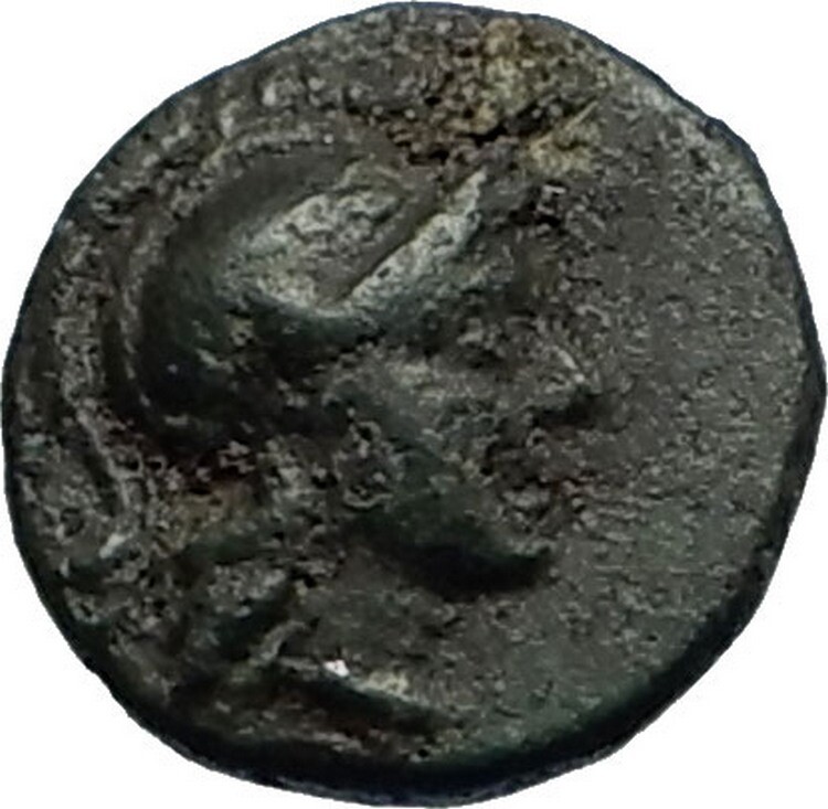 ASSOS in TROAS 300BC Original Authentic Ancient Greek Coin ATHENA ...