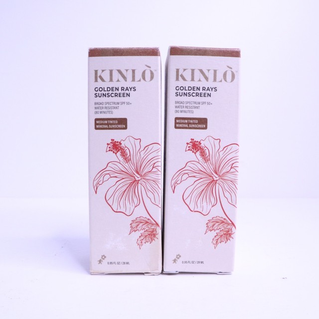 KINLO (Osaka) Golden Rays Sunscreen MEDIUM TINTED MINERAL SUNSCREEN SPF ...