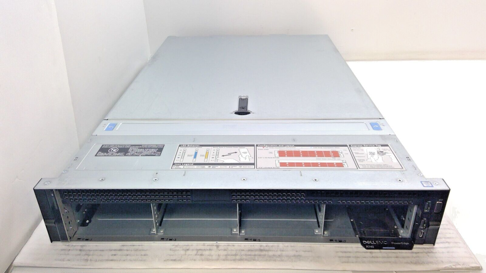 DELL PowerEdge R740 2U Server 8 Bay 3.5" 2x Xeon Gold 6132 64G RAM ...