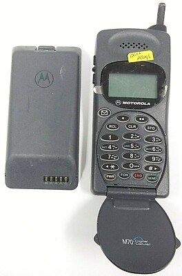 Motorola M70 Digital Cellular - Black ( Unknown TDMA Network ) Cellular ...