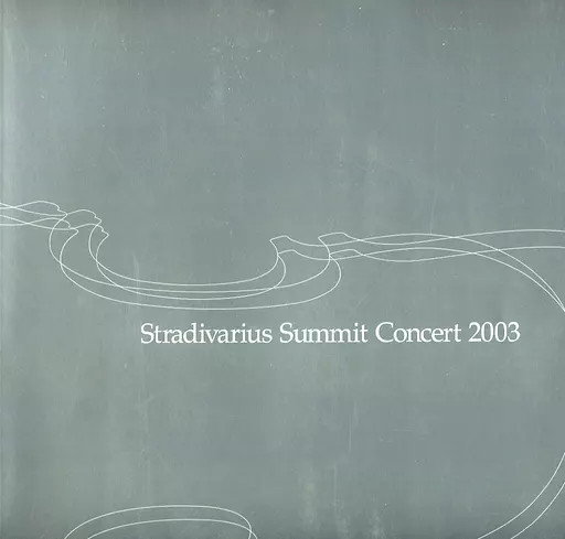Booklet Tour book Stage Stradivarius Summit Concert 2003 | eBay