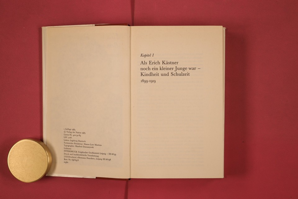 301959 Helga Bemmann HUMOR AUF TAILLE Verlag der Nation Erich Kästner ...