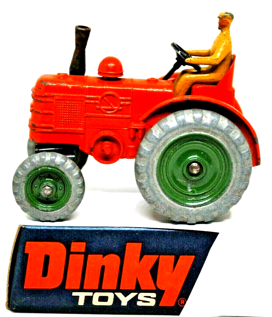 Dinky 301 FIELD MARSHALL Farm Tractor w/ DieCast Driver & Moving Front ...