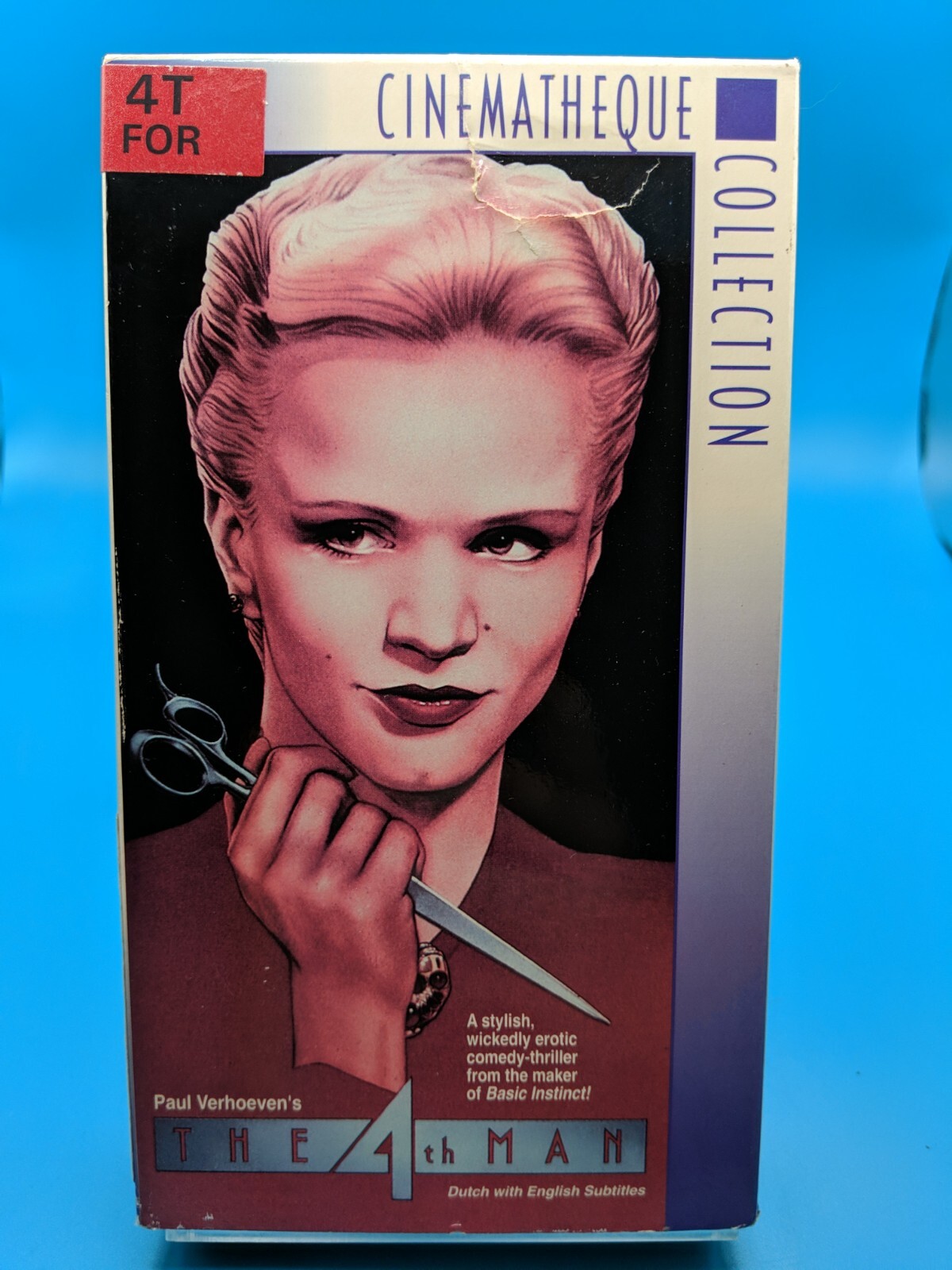 The 4th Man 1984 Paul Verhoeven Cinematheque Collection VHS *BUY 2 GET ...