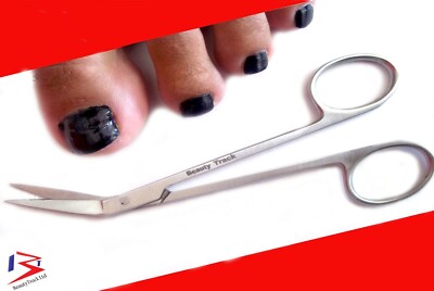 Extra Long Toe Nail Scissors Clippers Cutters Back Pain Chiropody ...