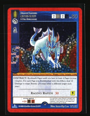 MetaZoo MISHIPESHU 7/165 Holo Gold (2022 Wilderness 1st Edition) NM ...