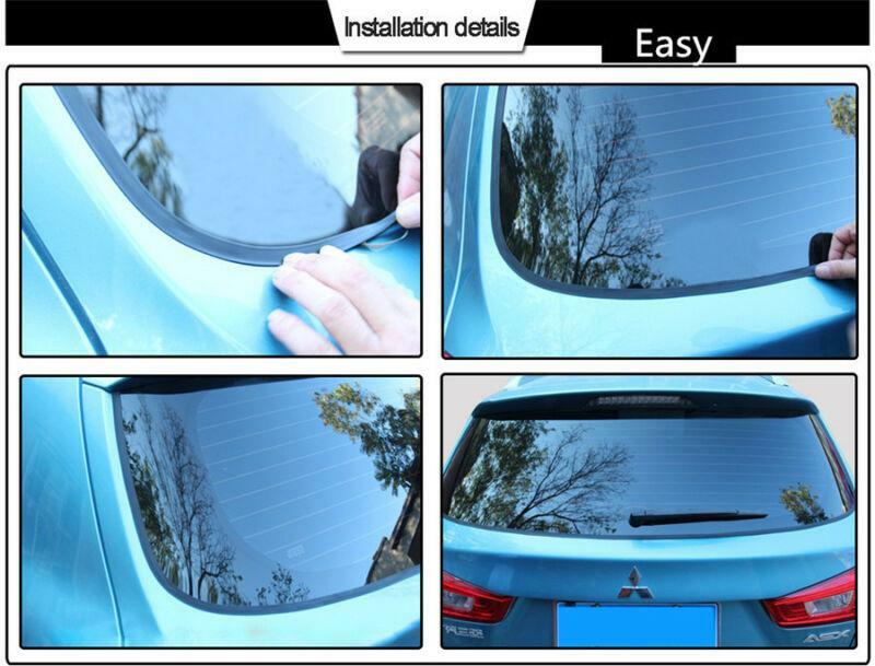 4Meter V Type Universal Car Window Sealed Weatherstrip Trim Moulding ...