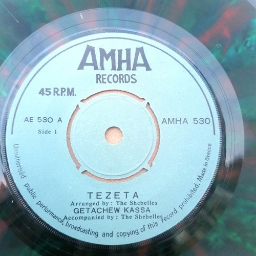 Getachew Kassa – Tezeta - ETHIOPIA Ethio Funk 45 / Amha 530 | eBay