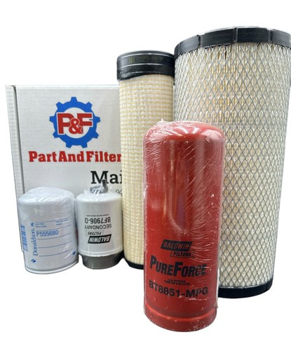 P&F Filter Kit for CAT 287B Loader With 3044C Eng. to S/N CJS37727 | eBay