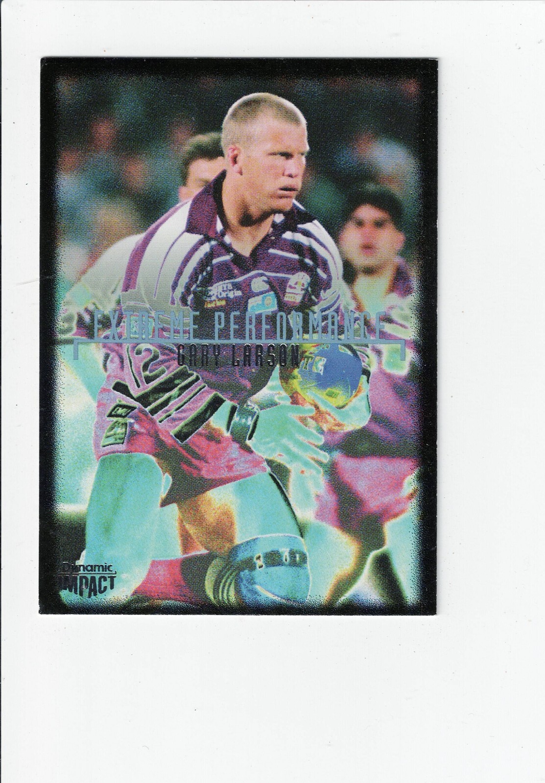 1995 Dynamic Impact Rugby League Gary Larson #100 (Queensland) | eBay