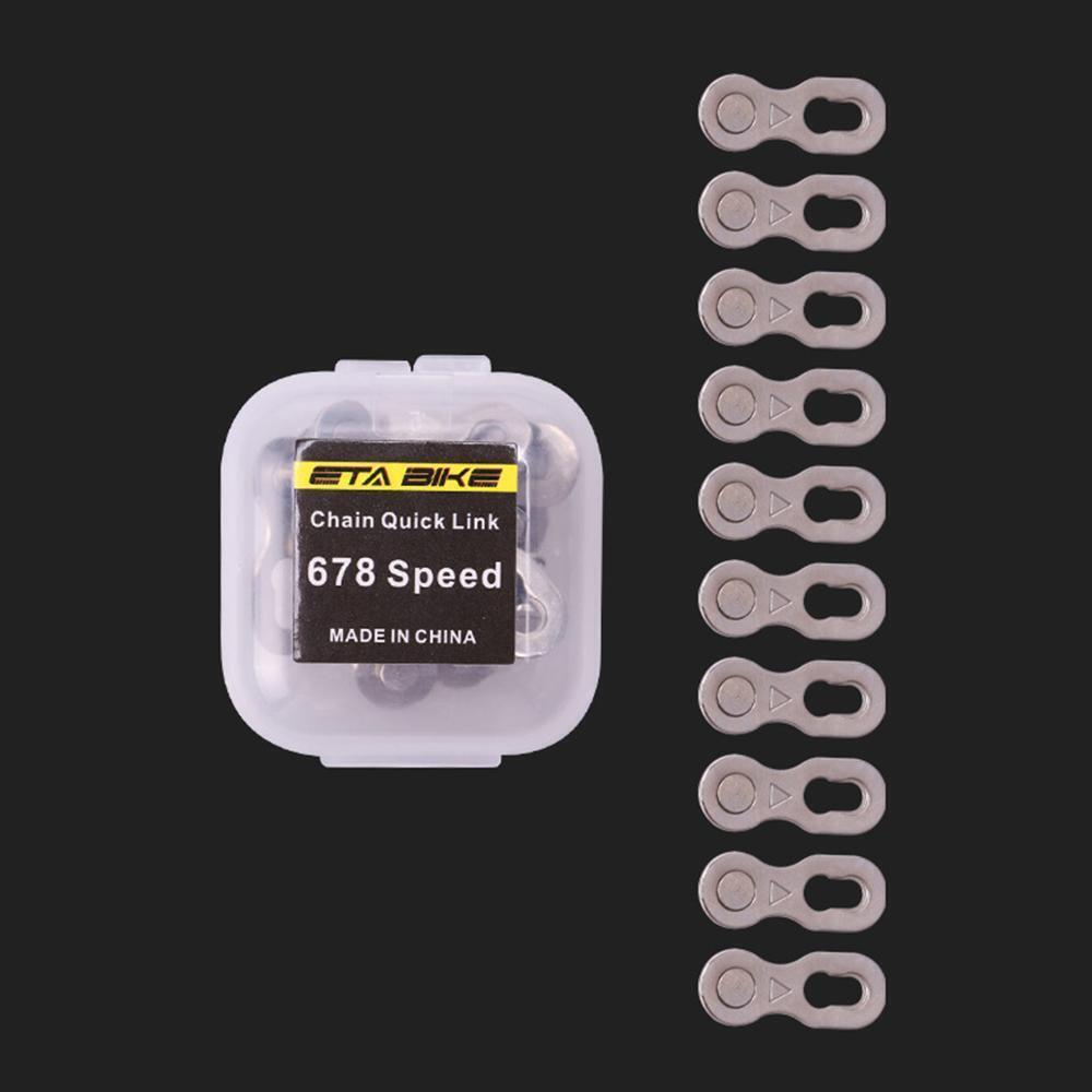 5Pair Bike Chain Quick Links Bicycle Chain Connector 6-12 Speed Bike ...