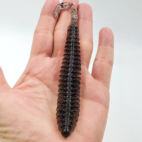 Original Zipper 5" Worm 10 Count Choose From 8 Colors Made In USA Bass ...