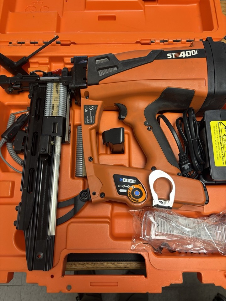 Stockade ST400i Cordless Fencing Stapler 1-1/2" to 2" 9-Gauge w/Staples ...