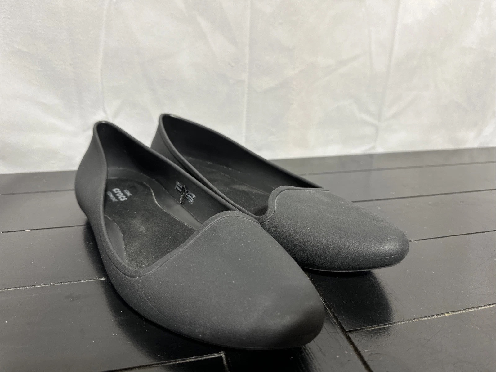 Crocs Iconic Comfort Pointed Toe Flats Shoes Womens 8… - Gem