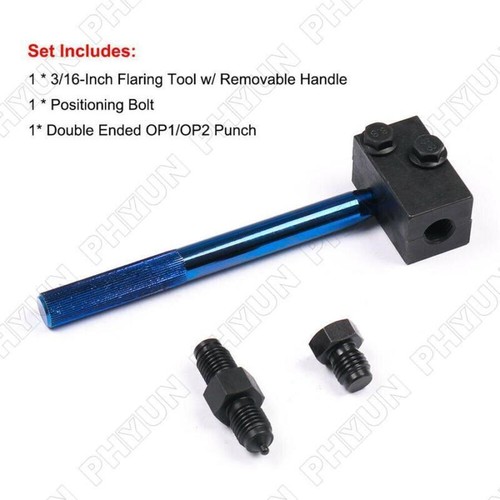 For 3/16" SAE Double Flare Hand Held Professional Brake Pipe Flaring ...