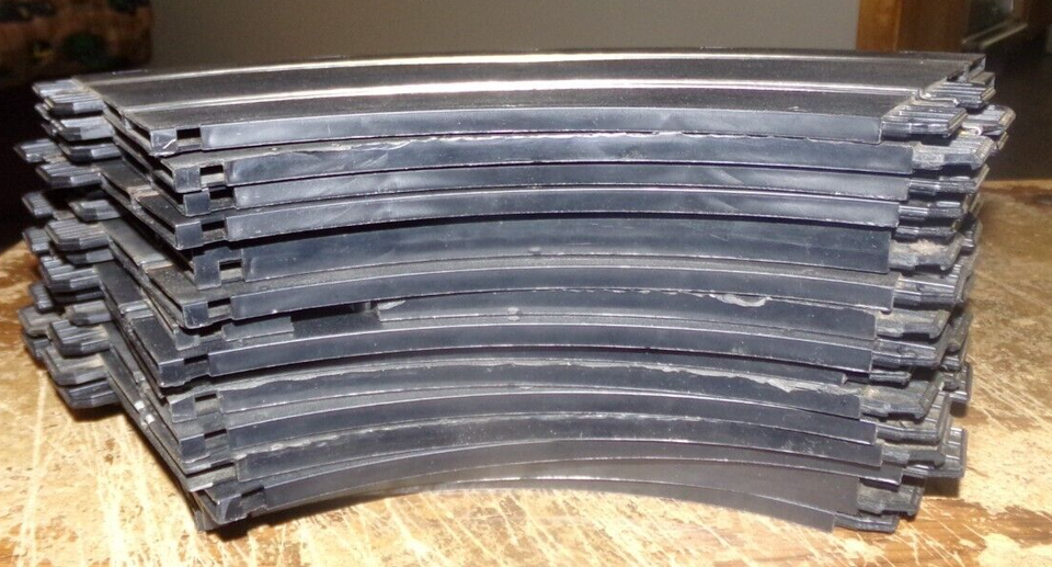 16-lot 1/32 1966 strombecker 12" curved race track good used | eBay