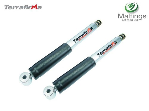 DEFENDER REAR SHOCK ABSORBERS ALL TERRAIN SHOCKS STD TRAVEL TERRAFIRMA ...