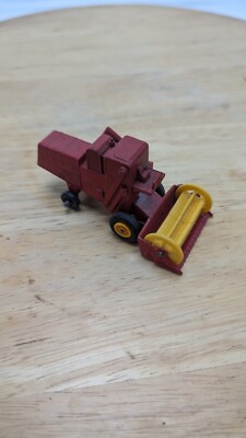 VINTAGE MATCHBOX By Lesney , NO 65 HAAS COMBINE HARVESTER, Made In ...