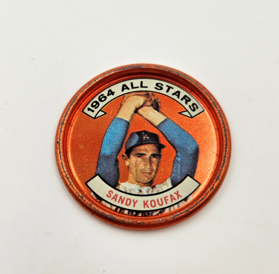 1964 Topps Coins Sandy Koufax #159 L.A. Dodgers #3 | eBay