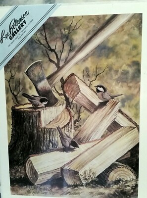 Hunt and Peck limited edition print by Lee Roberson Art of The Smokies ...