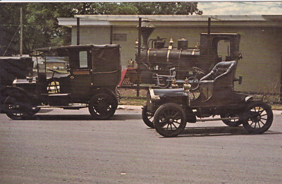 1896 Narrow Gauge Locomotive 1906 Pope-Tribune Runabout Forney ...