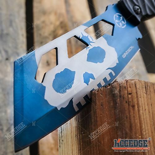 11" TACTICAL FIGHTING CLEAVER FULL TANG FIXED BLADE KNIFE RAZOR SHARP