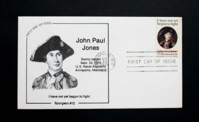 JOHN PAUL JONES Stamp 1789 Spurgeon First Day Cover FDC (A5503) | eBay