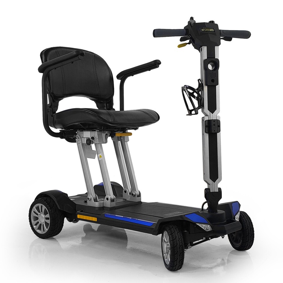 Golden GB120 Buzzaround CarryOn 4-Wheel Lightweight Travel Mobility ...