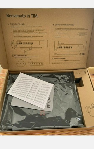 MODEM ROUTER WIFI 6 TIM HUB DGA 4331 TIM PLUS FIBRA FTTC FTTH ...