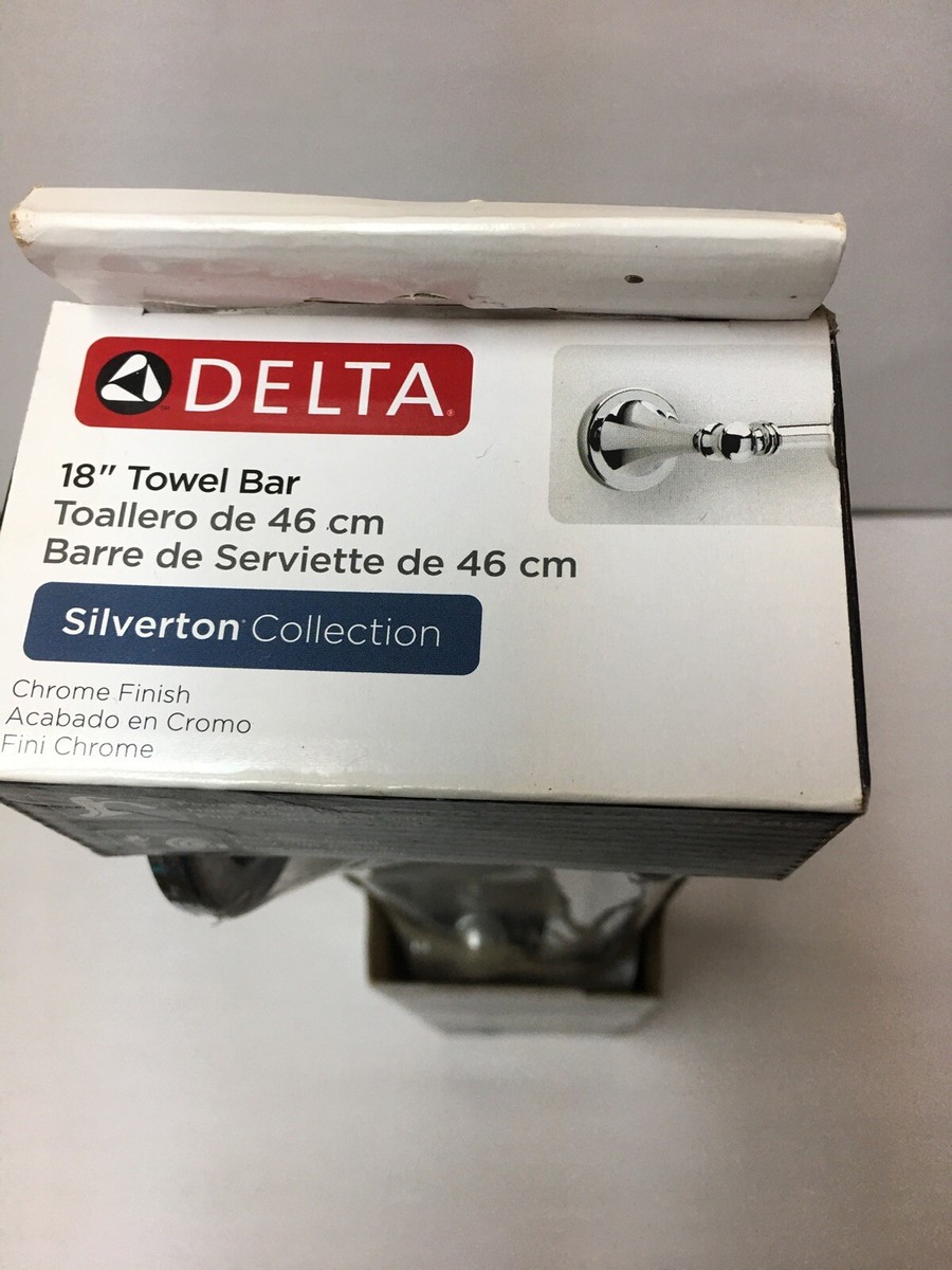 Delta Chrome Bathroom Towel Rack
