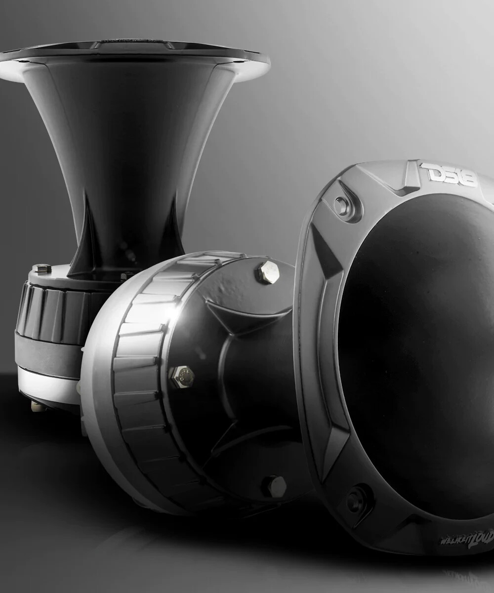 DS18 PRO-DKH1X 2" VC Compression Driver Horn 640W 8 ohm Super Tweeter ...