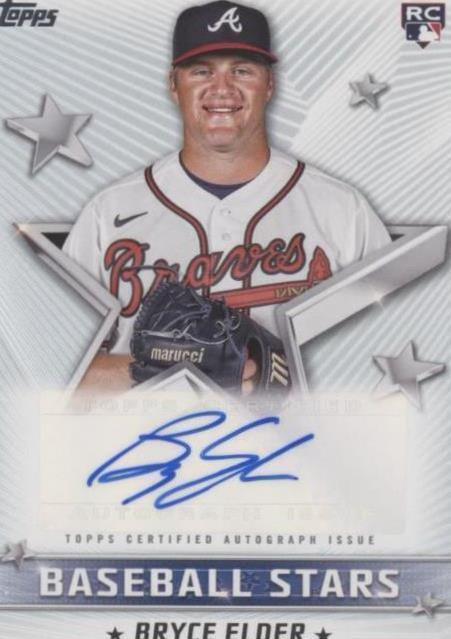 2022 Topps Update Series - Baseball Stars Autographs Bryce Elder #BSA ...